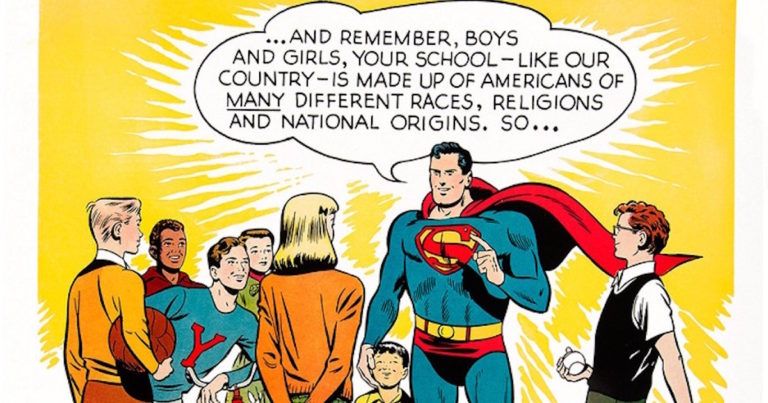 Superman Poster From 1949 Delivers Powerful Message of Tolerance