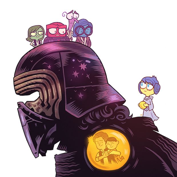 Artist's 'Star Wars,' 'Inside Out' Mash-Up Will Warm Your Heart - Your ...