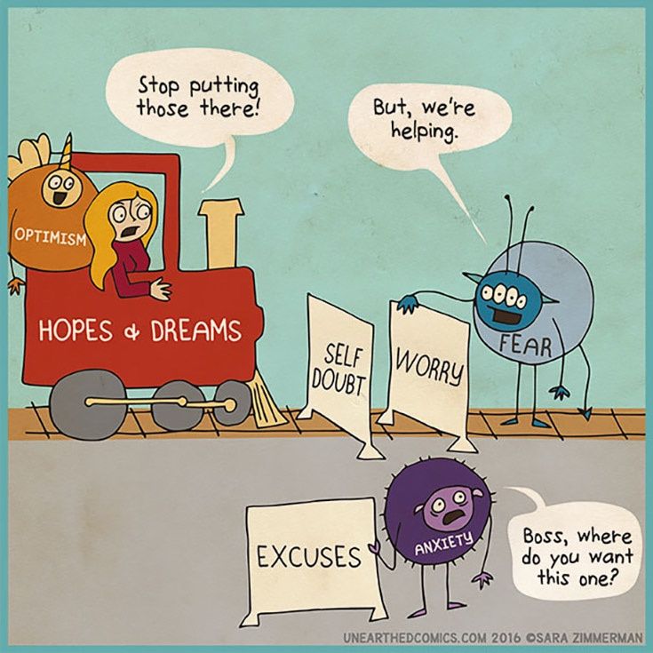 These Hilarious Comics Document One Artist's Fight Against Anxiety ...