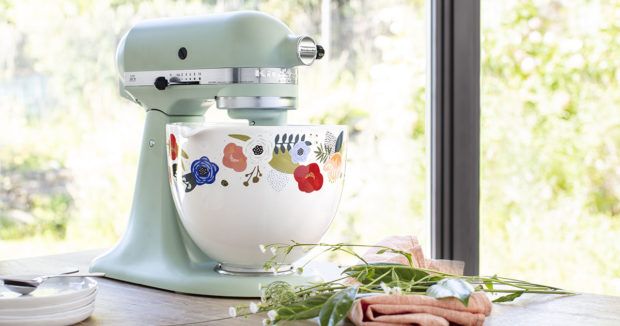 New KitchenAid Ceramic Bowls to Match Colorful Stand Mixer
