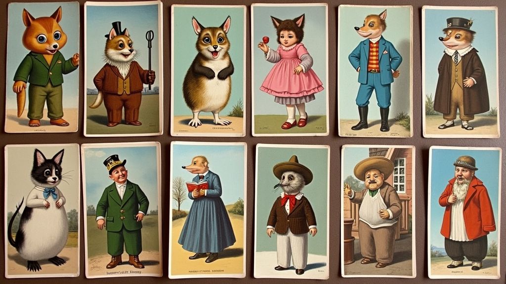 Unraveling the Mystique of Bizarre Vintage Postcards - Your Daily Dish