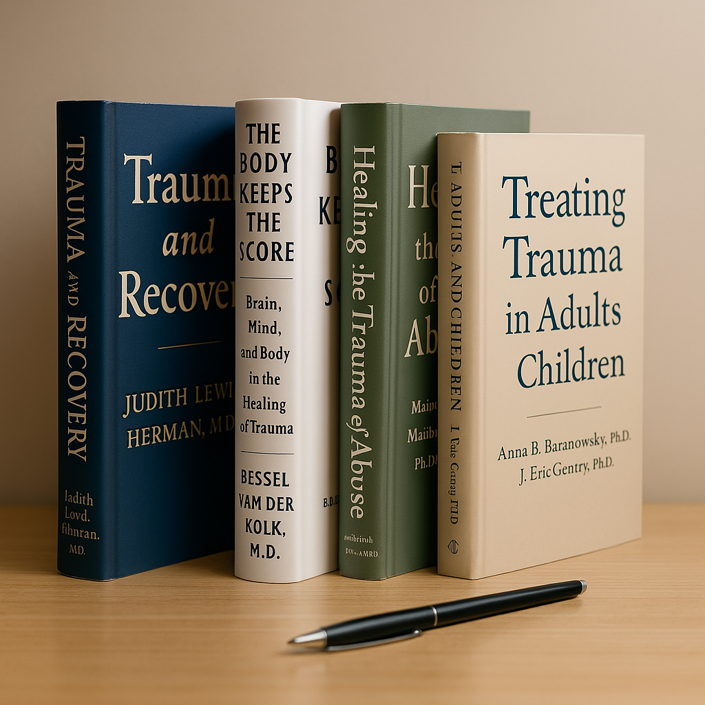 Best Five Books Therapists Recommend Books on Trauma