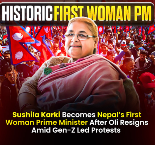 Historic First: Nepal Appoints Female PM After Deadly Protests ...