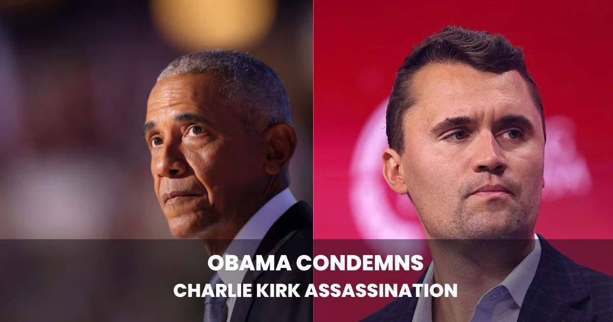 Obama Condemns Charlie Kirk Assassination, Praises Utah Gov. Cox ...