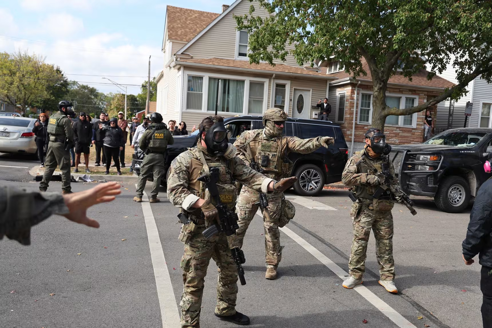 Chicago Border Clash Sparks Nationwide Debate