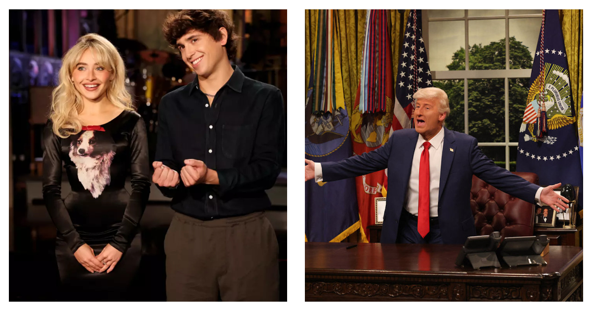 James Austin Johnson as Trump on SNL ‘Snack Homiez’ Sketch